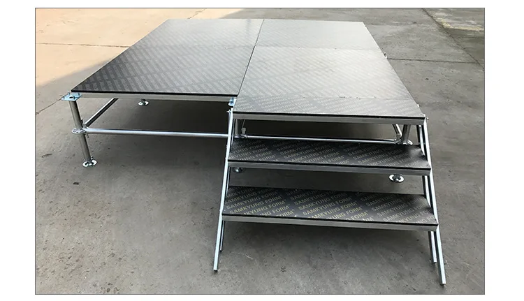 Custom Height Iron Layer Stage - Versatile Palco De Ferro