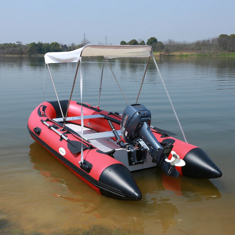 CE Certificate 3.8m Inflatable Boat with High Pressure 0.9mm PVC with ...