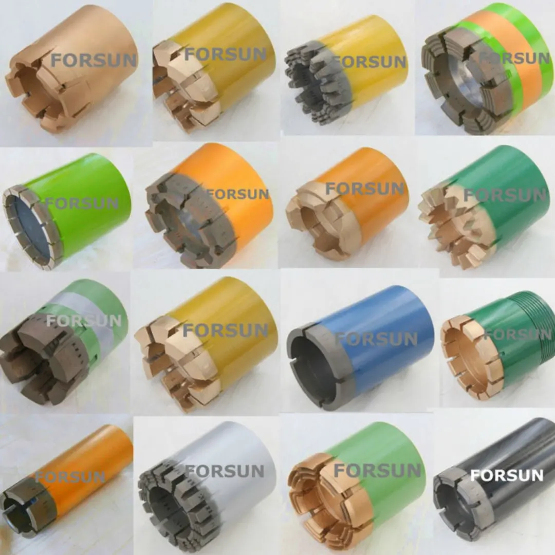 NQ3 HQ3 PQ3 Wireline Impregnated Diamond Core Bit for Mine Drilling
