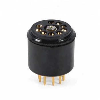 Tus-9-g 9pin Gold Plated Pin Saver Testing Tube Socket - Buy 9pin Gold ...