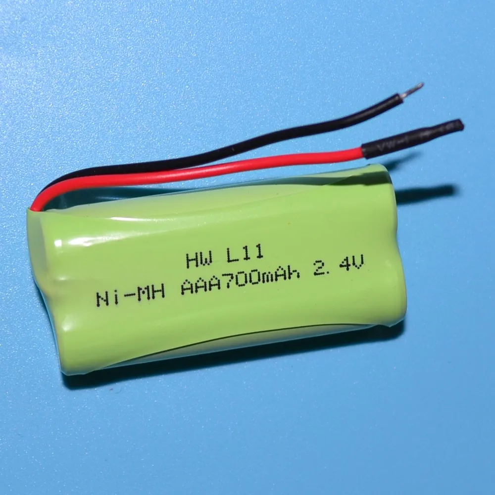 Two Way Radio Battery Rechargeable Aaa 700mah 2.4v Ni Mh Battery Pack ...
