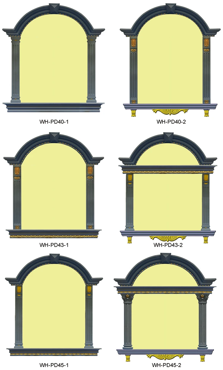 Factory Price Precast Concrete Window Frame Plastic Mold - Buy Window ...
