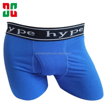 Cheap Polyester Cotton Open Fly Mens Boxer Shorts - Buy Men's Boxer ...
