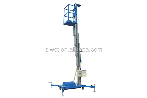 350kg Aluminum Manual Winch Genie Type Small Material Lift