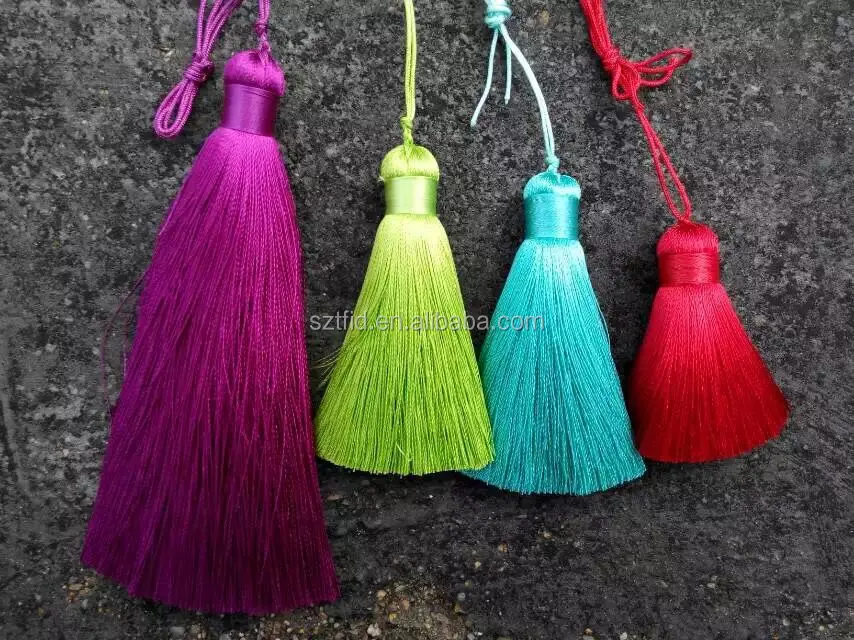 Colorful Silk Tassels For Jewelry Wholesale/silk Cord Tassel/silk ...