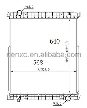 500361629 Truck Radiator For Iveco Eurocargo E18/201 - Buy Radiator For ...