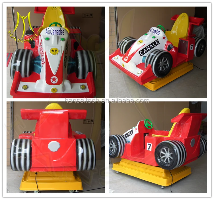 Hansel F1 Kiddie Rides - Fun Coin-Operated Cars for Kids