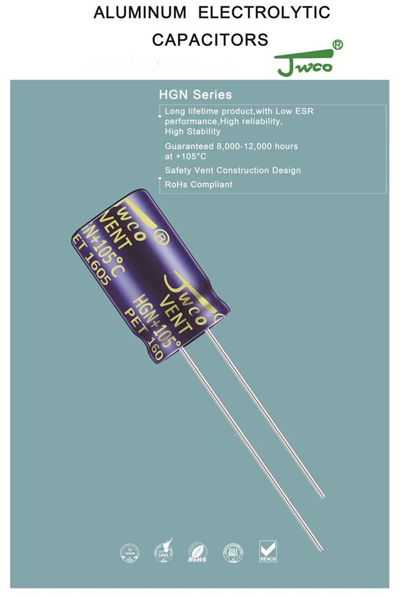 Super Long Life 10000 Hours Electrolytic Capacitor 2200uf Capacitor 25v ...