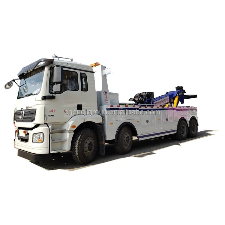 Shacman 8x4 Heavy Duty Rotator Wrecker Truck - 50ton Tow Power