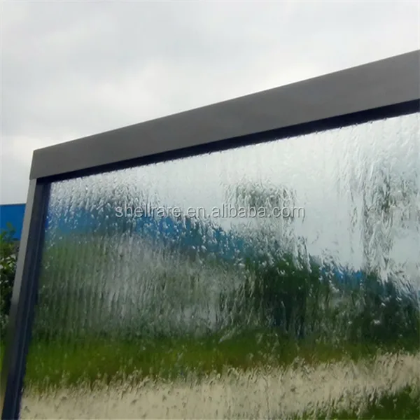 Modern Lighted Artificial Waterfall Fountain with Customizable Design & OEM