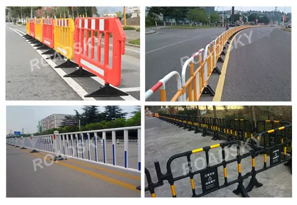 Highway Road Safety Construction Removable Pedestrian Crowd Control ...