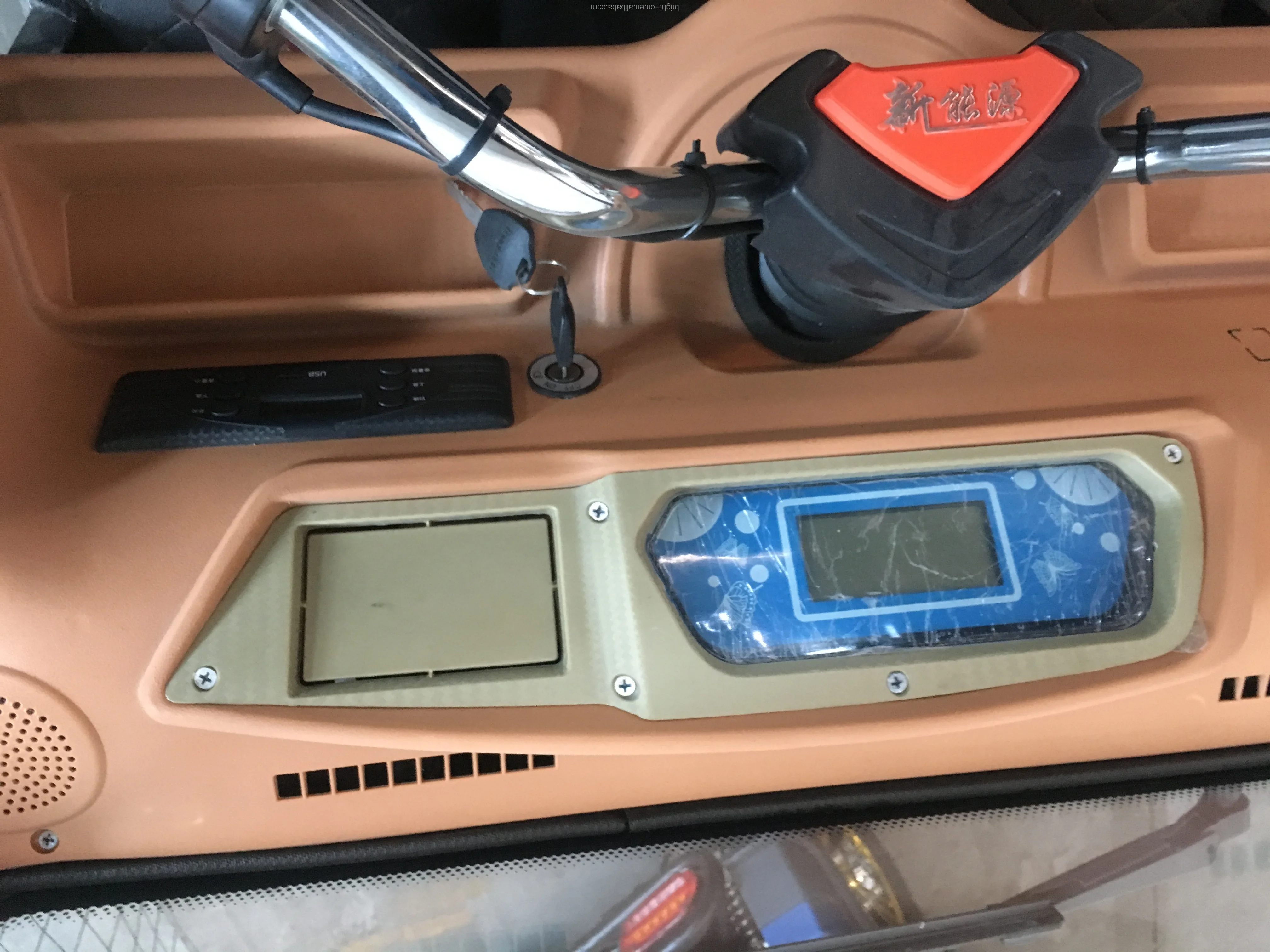 Afghanistan Indian Open Type 1000w Electric Auto Rickshaw