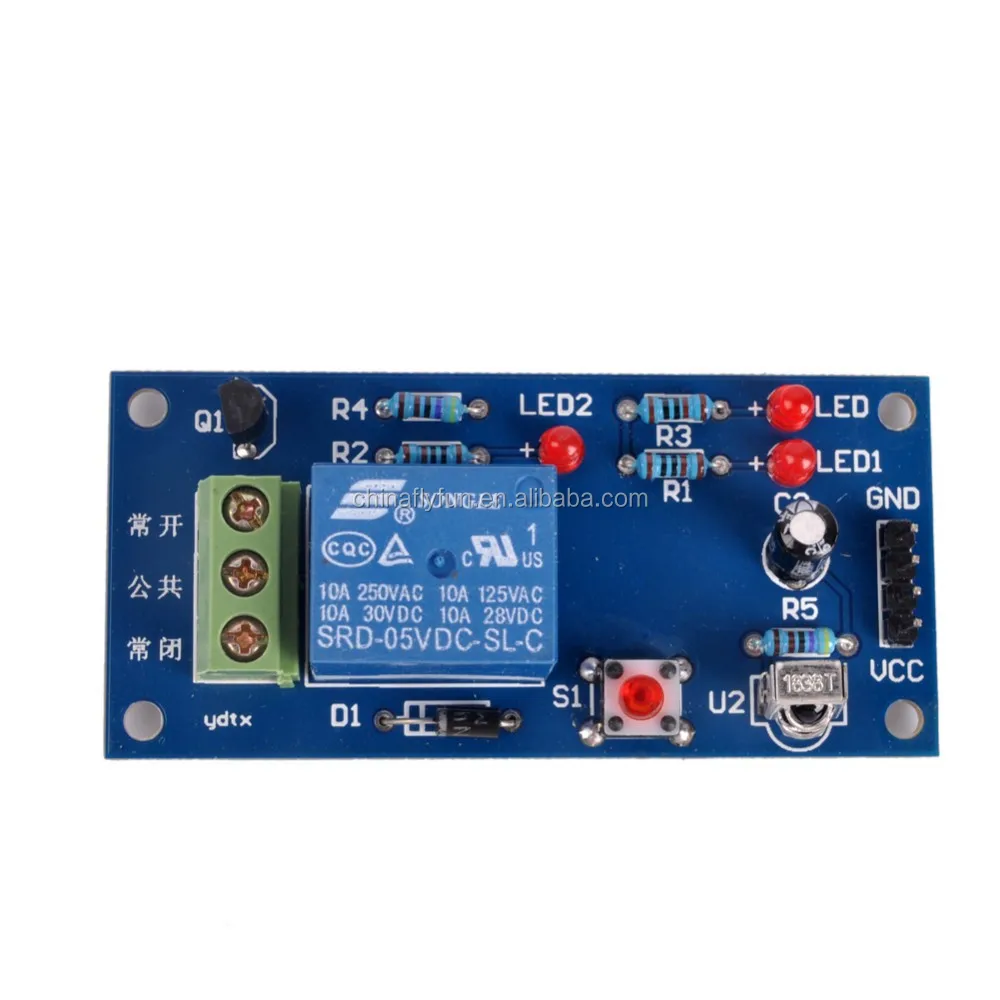 5v 1 Channel Infrared Remote Control Relay Module Learning Ir Switch ...