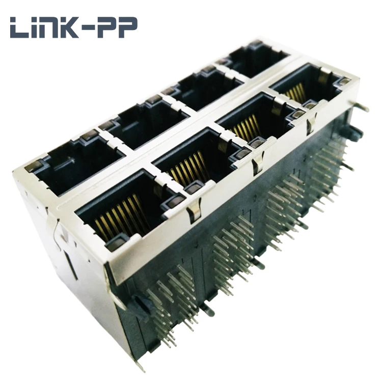 2.5g Base-t Rj 45 Connector With Poe 8p8c Rj45 Ethernet Jack - Buy With Poe 8p8c 2.5g Base-t ...