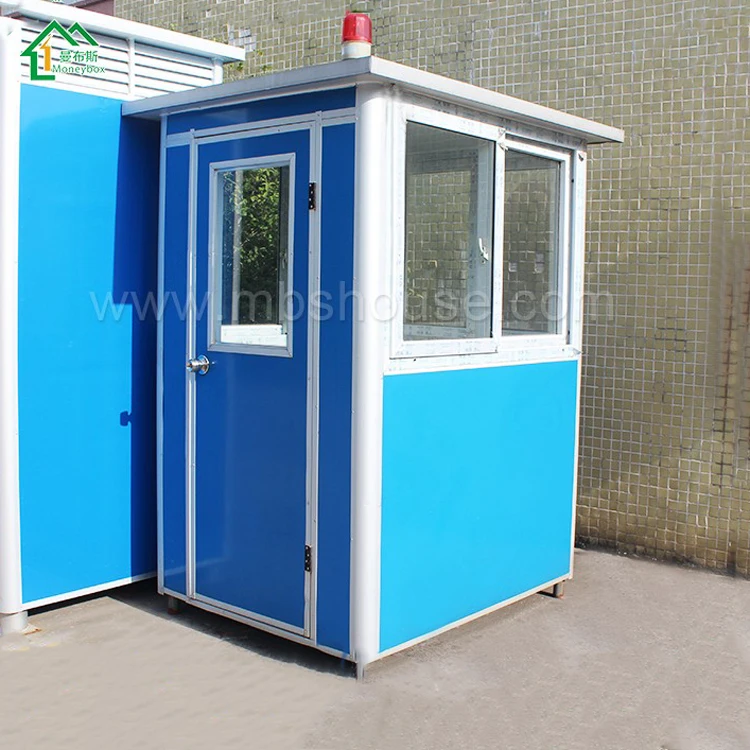 Low Cost Sandwich Panel Guard House For The Construction Site - Buy ...