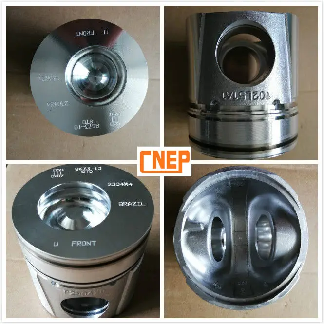 102mm Diesel Engine Parts Piston Kit Std 6bt5.9 3928673 Piston For ...