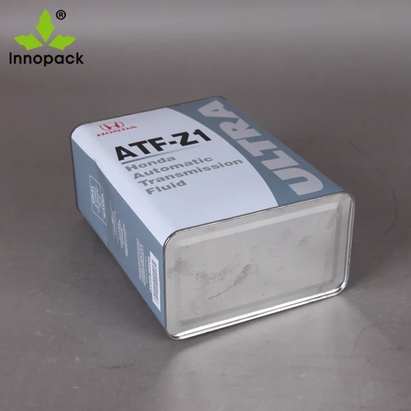 1 Pint Metal F-style Tin Can,500ml Square Tin Can With Screw Top - Buy ...