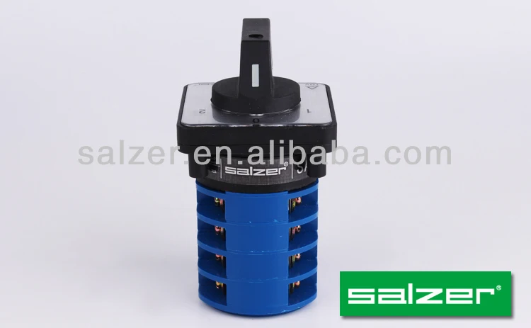 Salzer Sa32 32amp 1-0-2 4pole 61028 Manual Change Over Switches Rotary ...