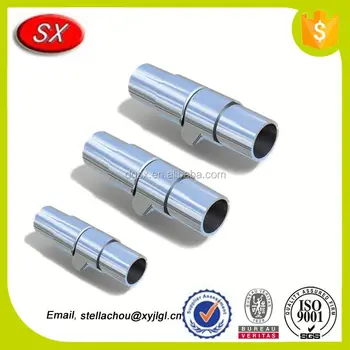 Custom Tube Hinge Joint Aluminum Cnc Machining Machined Turning Tube ...