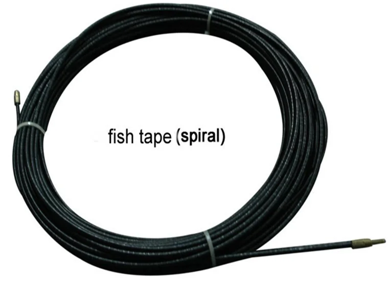 Ezitown 3mm 3.8mm 5.5mm Full Spring Steel Wire Fish Tape Golden Silver ...