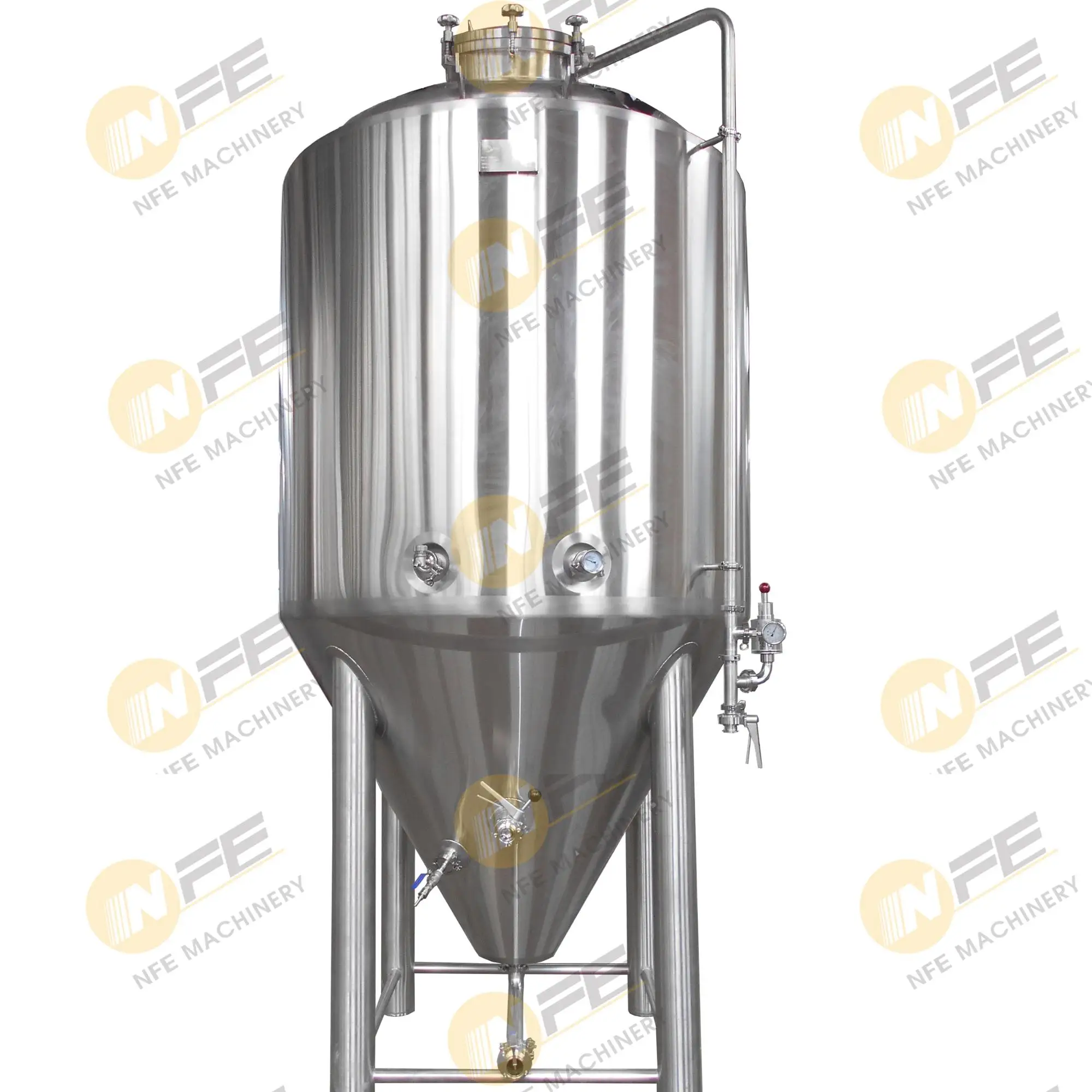 Temperature Controlled 2000l Fermenter With Control Cabinet - Buy ...