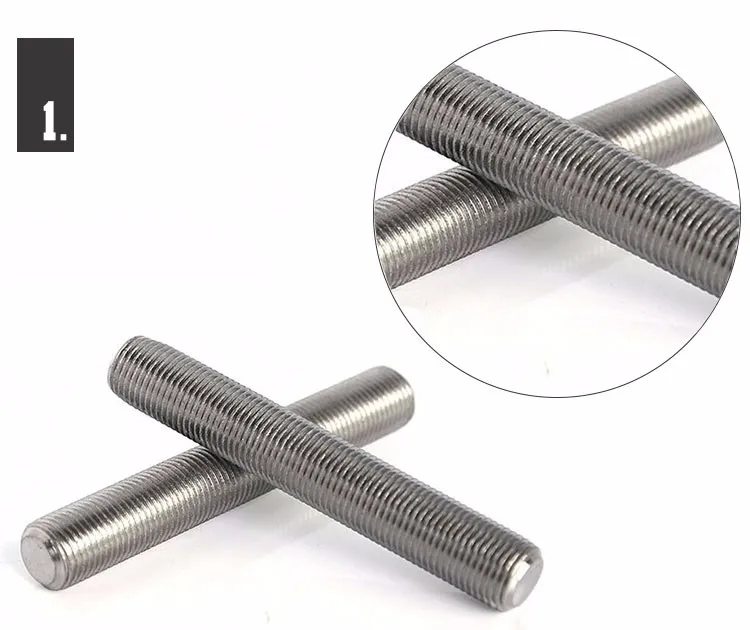 Stainless Steel 304 Threaded rod Products from Xinghua Zhongrui ...