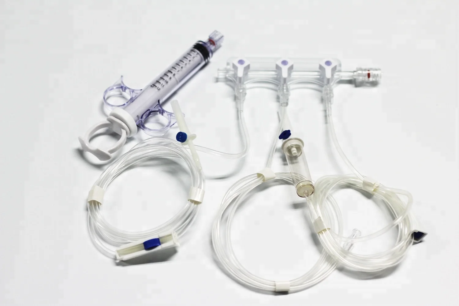 Medical Plastic Angiography 3 Port On Handed Manifold Kits - Buy ...