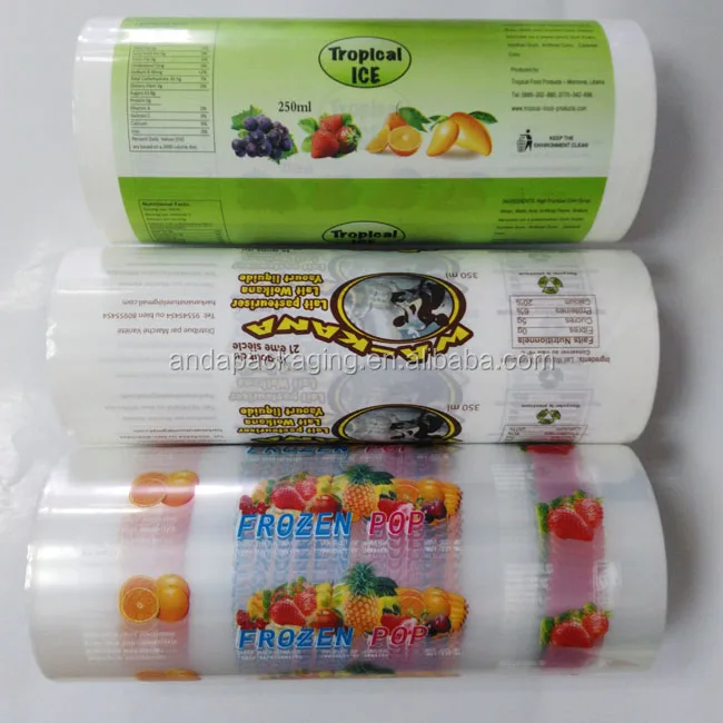 Pure Water Sachet Packaging Material - 9 Colors & ISO Certs