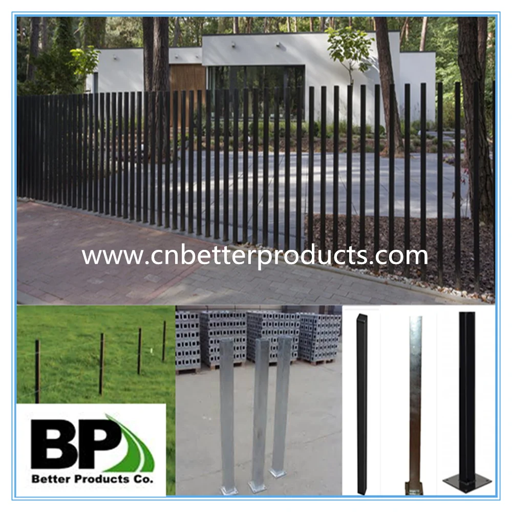 Durable Metal Fence Poles - Secure Your Property Efficiently