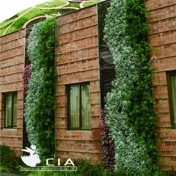 Artificial Modular Green Wall System Green Architectural Facade - Buy ...