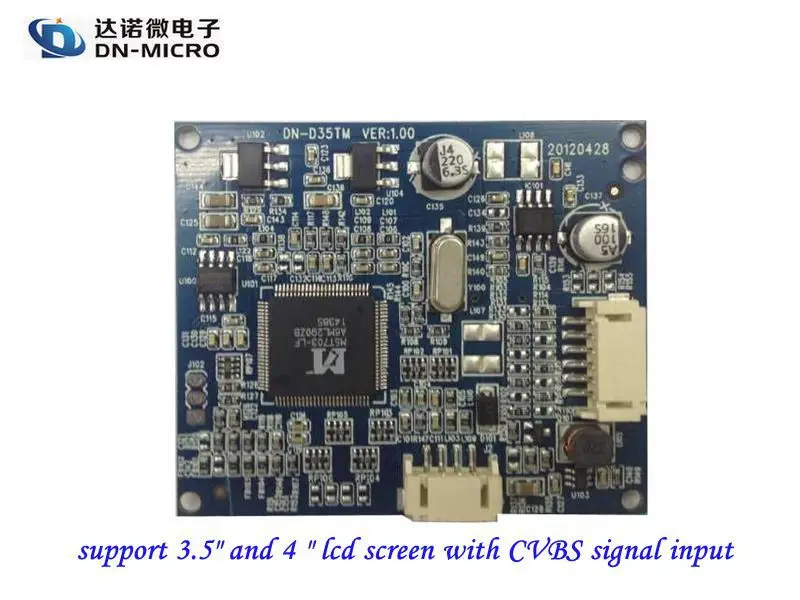 4 Inch LCD Display Module with VGA/CVBS Input Control Board