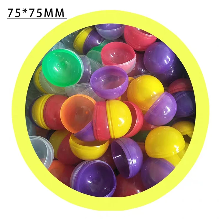 Empty Toys Vending Machine Capsules Small Clear Round Empty Cases ...