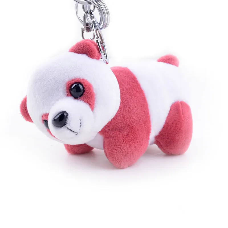 New Design Custom Plush Toys Key Ring Key Buckle Keychain Stuffed Panda ...