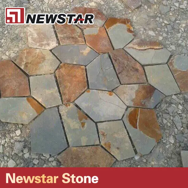 Newstar Irregular Shaped Paver,Patio Slate Tiles,Pattern Outdoor Slate ...