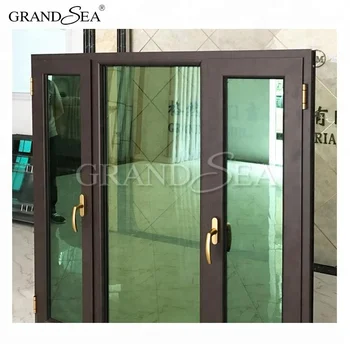 Double Tinted Glass Aluminum Casement Window Price Philippines - Buy ...
