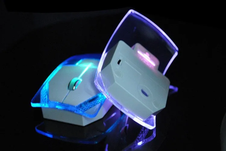 Wholesale Luminous Lights 2.4g Wireless Mouse,Transparent Wireless ...