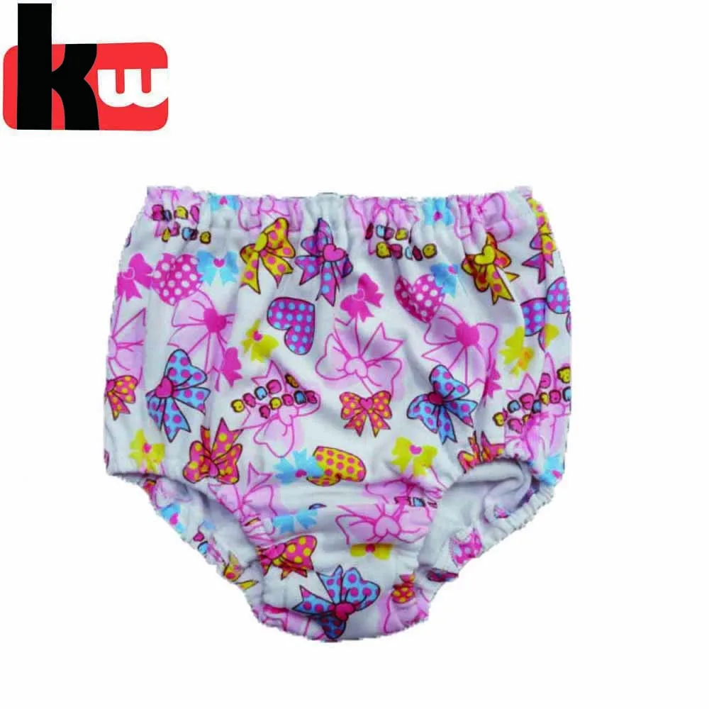 Colorful Bows Print Girl's Brief Children Underwear Kids Panties Baby ...