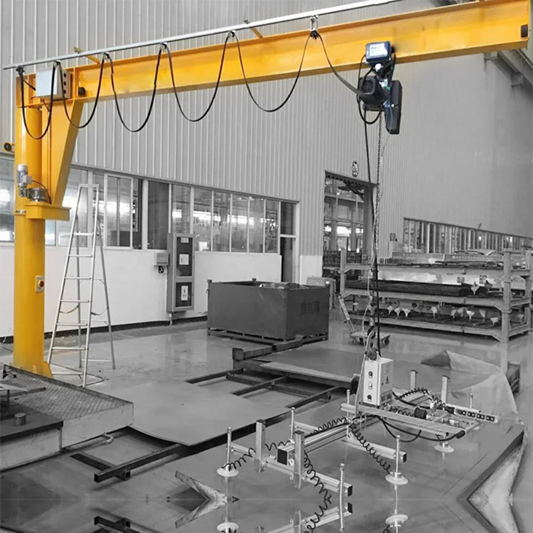 360 Degree Rotating Cantilever Swing Arm - 10 Ton Crane