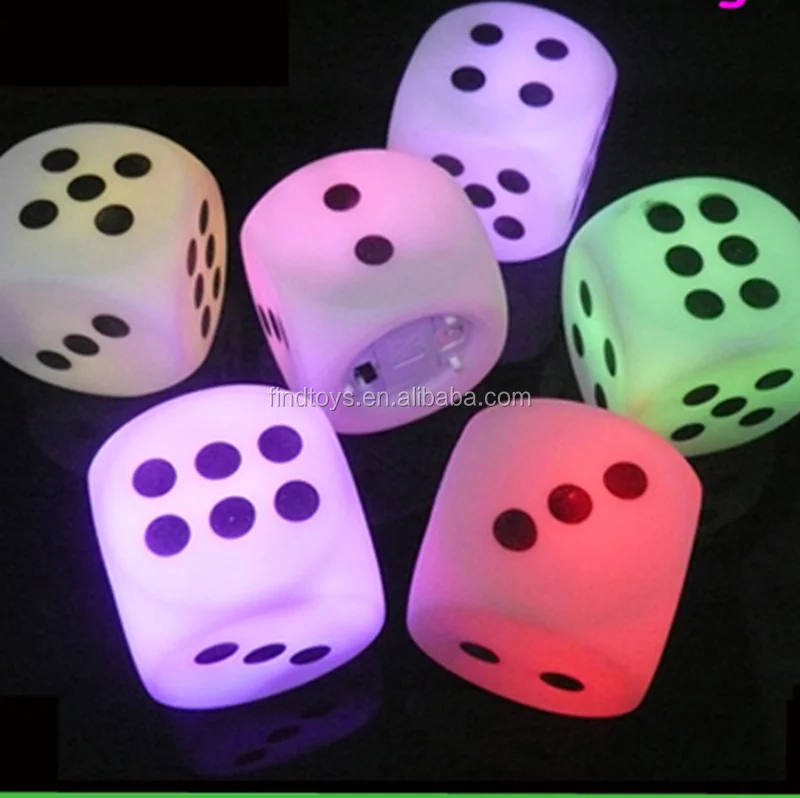 LED Dice - Fun Party Decoration for Events & Promotions