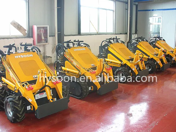 Small Skip Loader With Mower,Tiller And Various Attachments - Buy Small ...