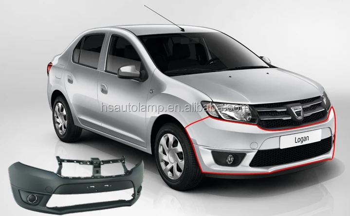 Front Bumper For Dacia Logan 2014 620229493r/620220617r - Buy Dacia ...