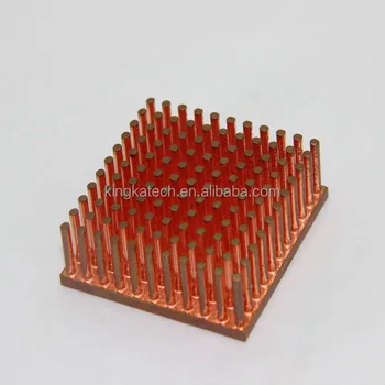 Square Copper Cold Forging Pin Fins Heatsink - Buy Pin Fin Heatsink ...