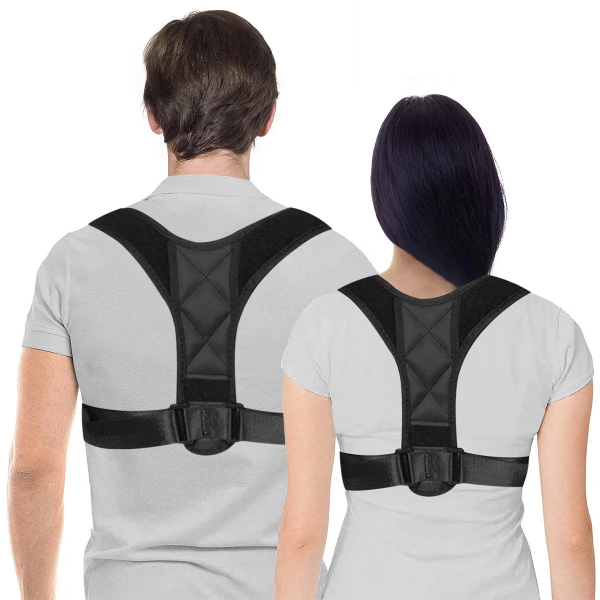 Effective Neck Pain Relief Adjustable Back Brace Posture Corrector ...