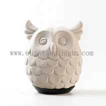White Owl Animal Shaped Ceramic Humidifier - Aroma Diffuser
