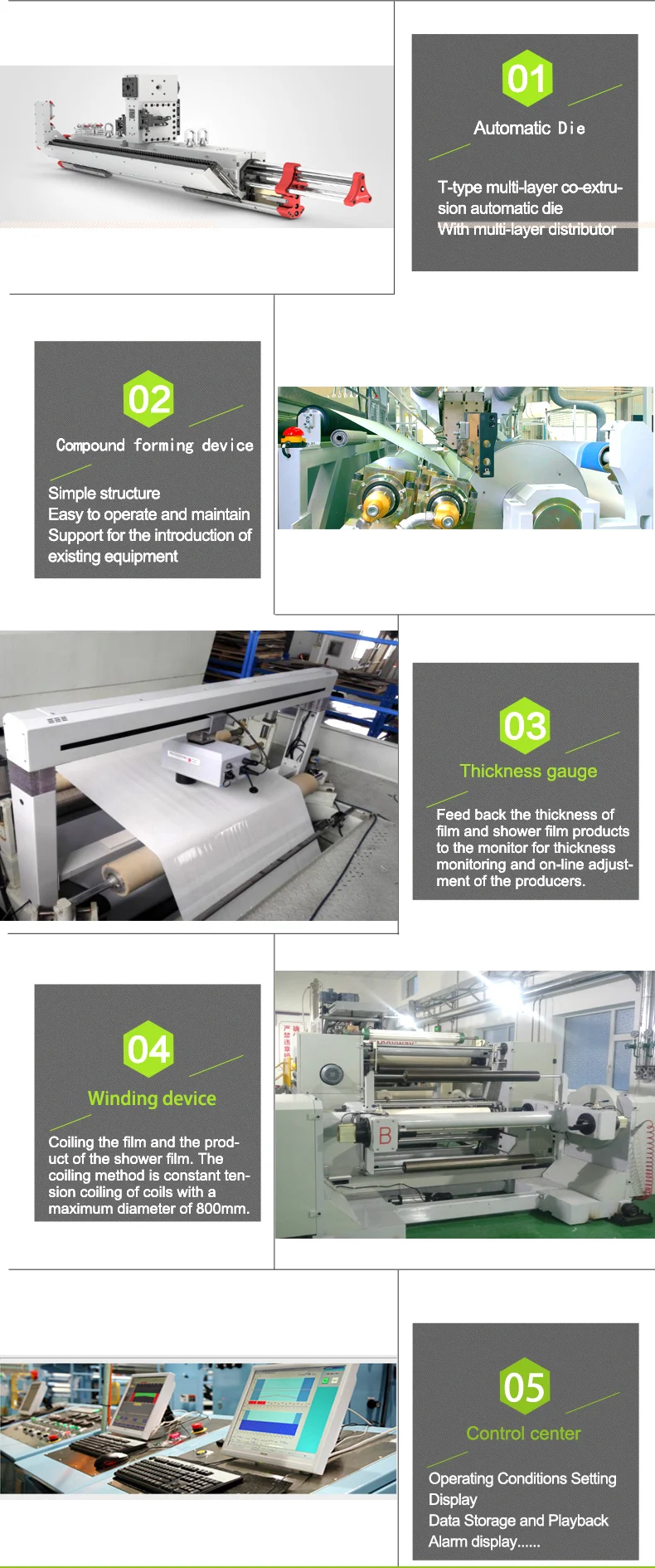 PVC Lamination Plastic Film Roll Making Machine - High Prod