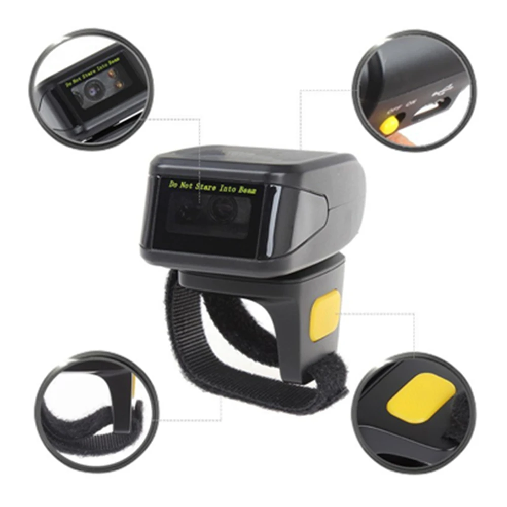 Wholesale High Quality YHDAA Handheld Wearable Ring Barcode Scanner