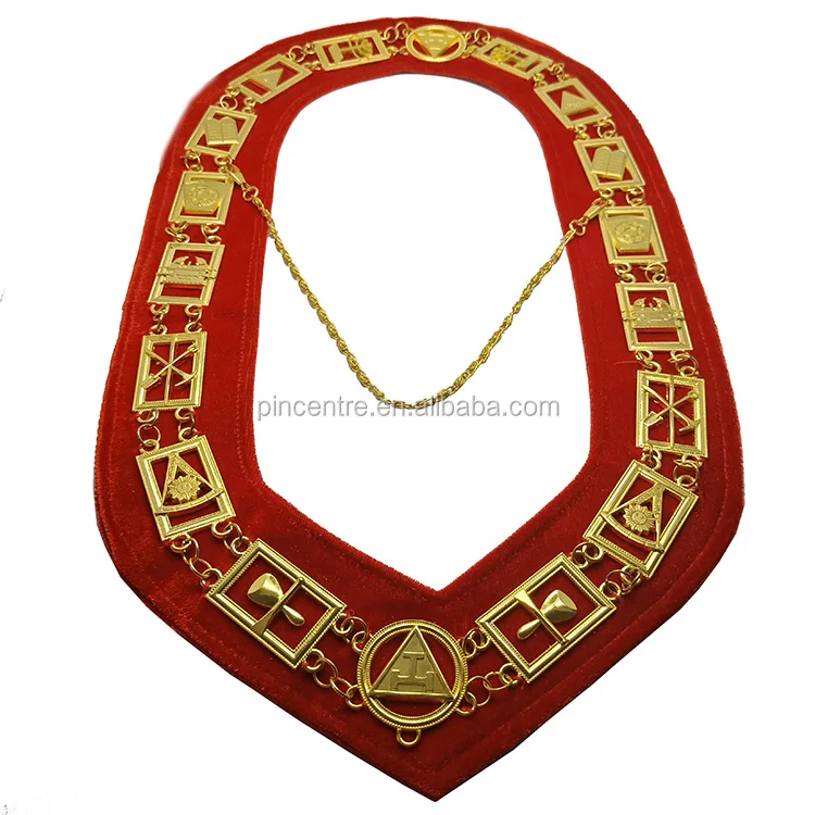 Wholesale Store Sliver Masonic Past Master Chain Collar
