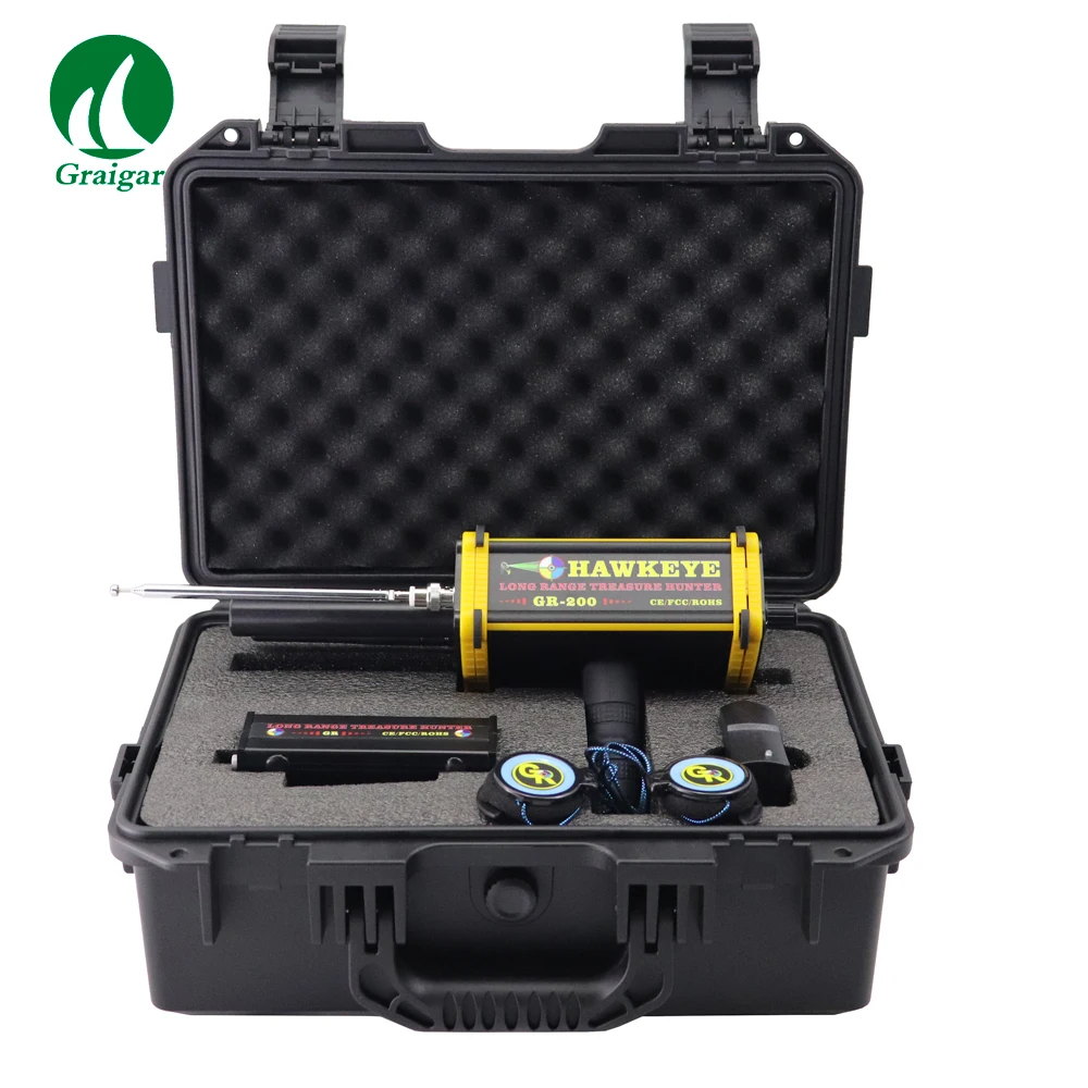 GR-200 Long Range Gold Detector - Treasure Metal Detector for Gold ...