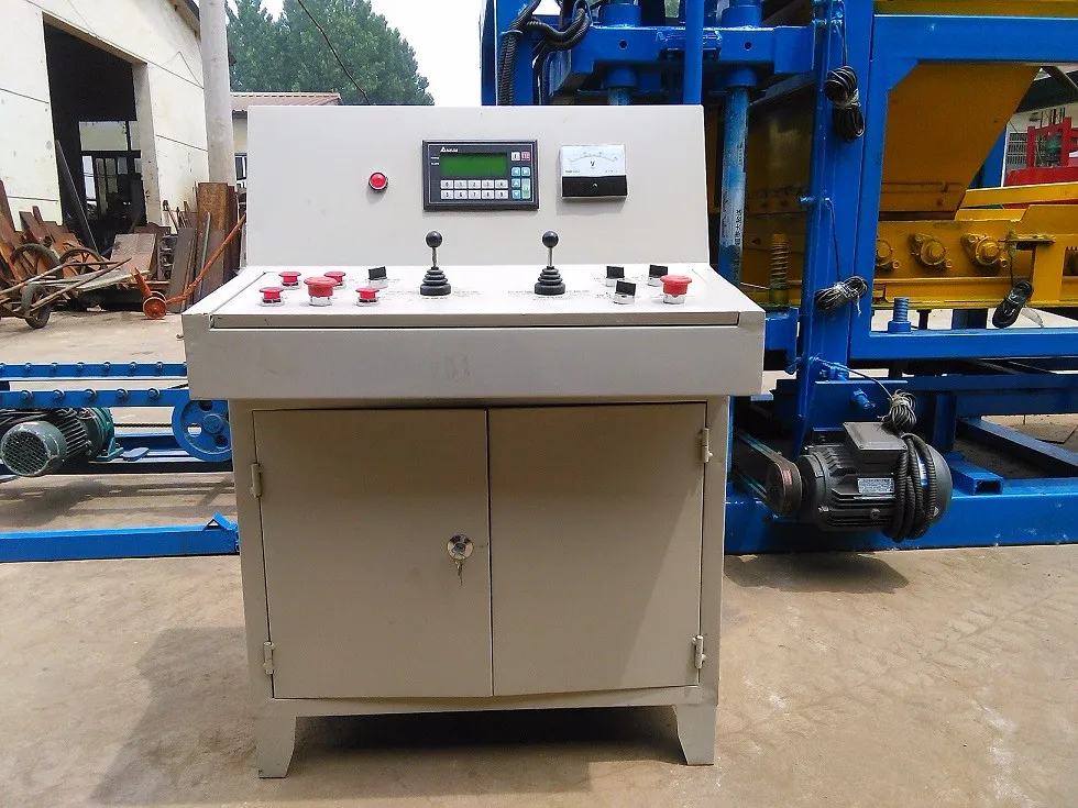 Qt4-25d Auto Concrete Retaining Wall Armo Cinder Block Making Machines ...