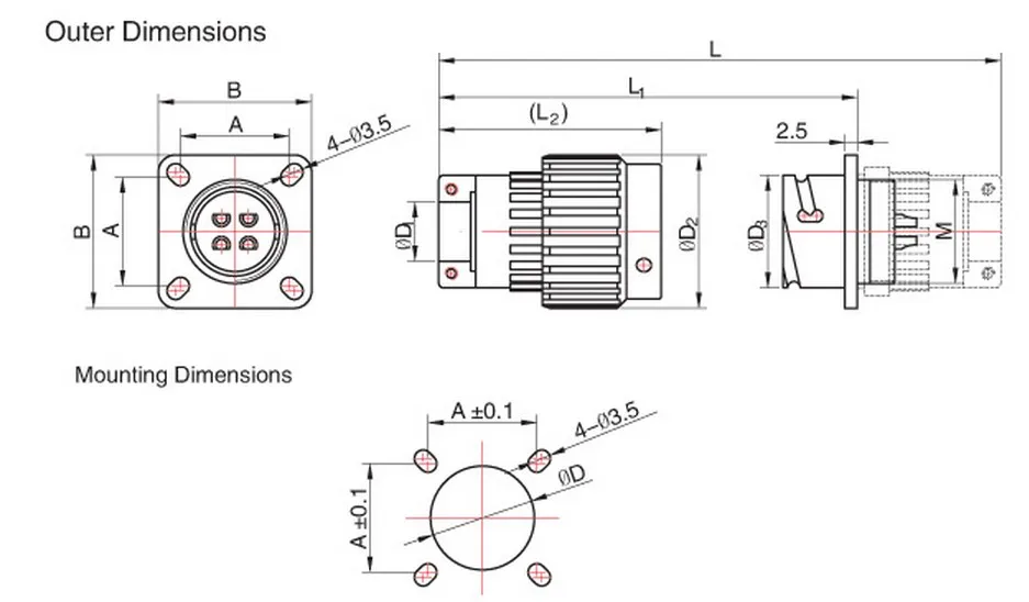 16 Pin Waterproof Aviation Connector - Reliable Aerospace